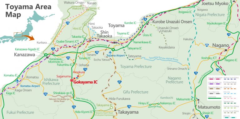 Toyama-Area-Map « GOKAYAMA SAISAI